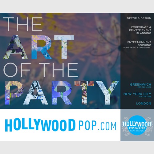 Create A Magazine Ad For Luxury Event Planning Company! | Postcard ...