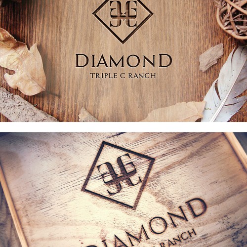 Designs | Diamond Triple C Ranch Logo | Logo design contest