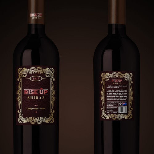 Designs | We need wine label concepts that will 'Rise Up' above the ...