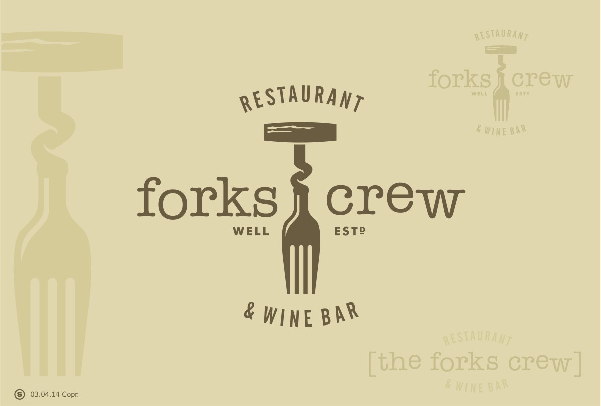 Fork Logos - Free Fork Logo Ideas, Design & Templates
