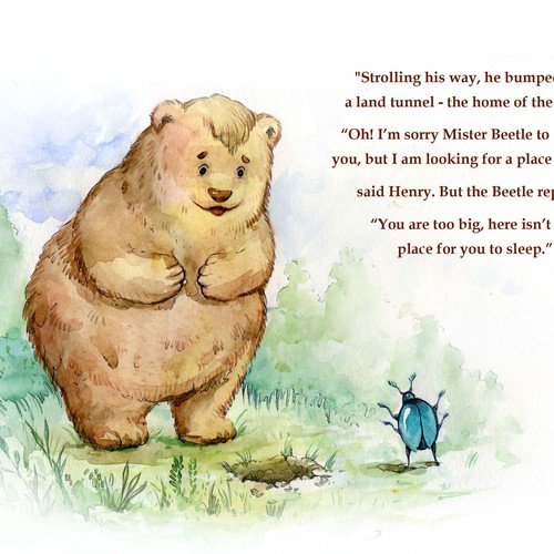 We need super cute illustrations for toddlers bedtime story book ...