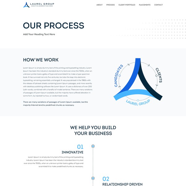 Stunning wordpress landing page | Landing page design contest | 99designs