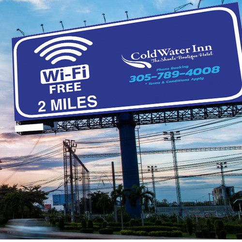 Hotel Billboard Design | Concours: Signalétique