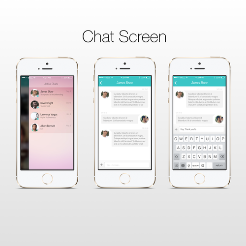 Tech Lounge App | App design contest