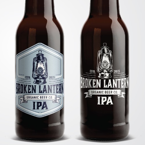 Organic Beer Logo, IPA Beer Label, Crown, and Packaging design contest ...
