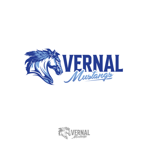 Designs | Middle school mustang logo cool enough for your kid to wear ...