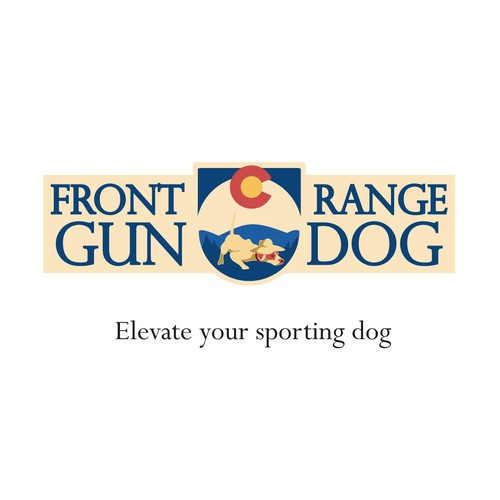 Front Range Gun Dog-Elevate your sporting dog. | Logo design contest