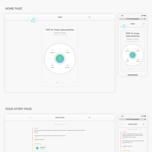 Design a Modern, Engaging "Patient Passport" for our Clinical Software ...