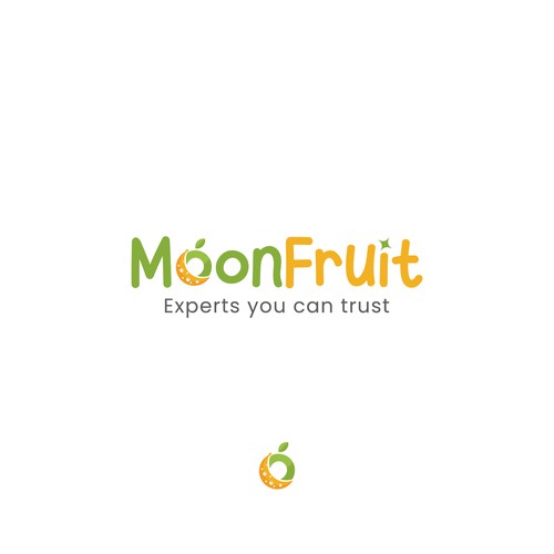 Designs | Need a fun logo for a brand called "MoonFruit" | Logo design ...