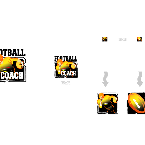 "Football Coach" Logo | Logo design contest