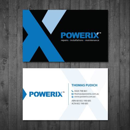 Designs | Create a clean style business card for a maintenance business ...