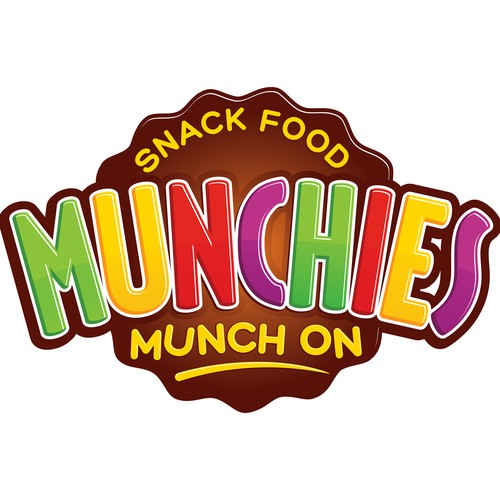 Logo De Mélange De Munchies