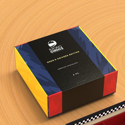 Designs | F1 Themed Chocolate Packaging - Racing Chocs | Product ...