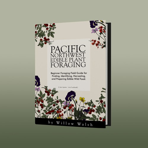 Designs | Powerful book cover to attract foragers (wild edible plants ...
