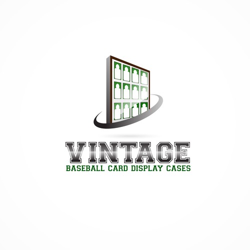 Help Vintage Baseball Card Display Cases with a new logo | Logo design ...