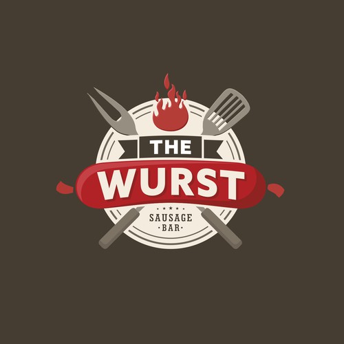 The Wurst, A Sausage Bar is in need of a logo | Logo design contest