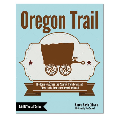 Designs | Oregon Trail Front Cover | Book cover contest