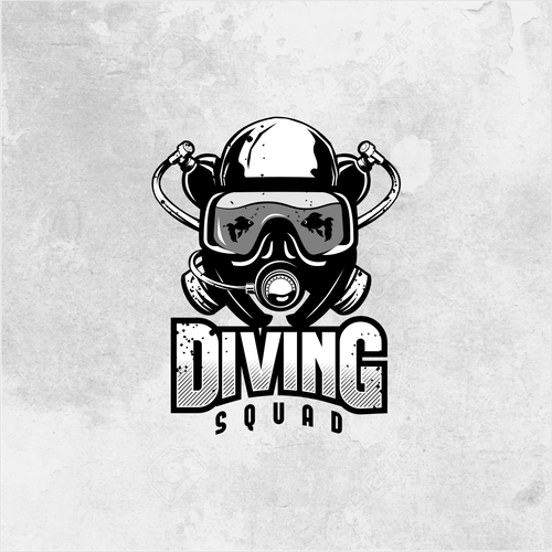 Designers! Create a badass/military style scuba diving mask outline ...