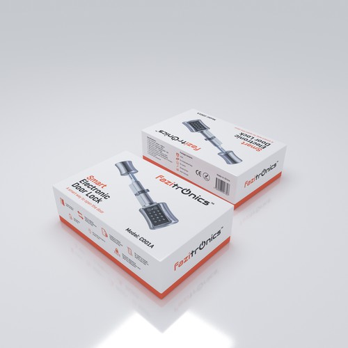 Designs | Product packaging for smart electronic door lock | Product ...