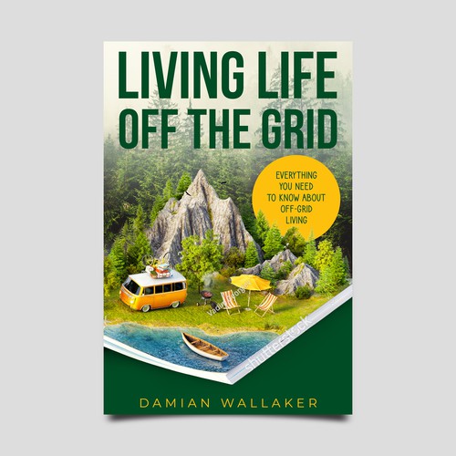 Designs | Living Life Off the Grid | Book cover contest