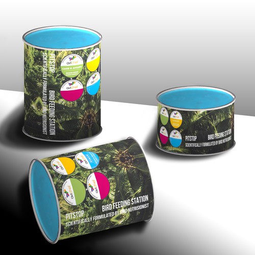 Create unique labels for our canned bird seed blends | Product label ...