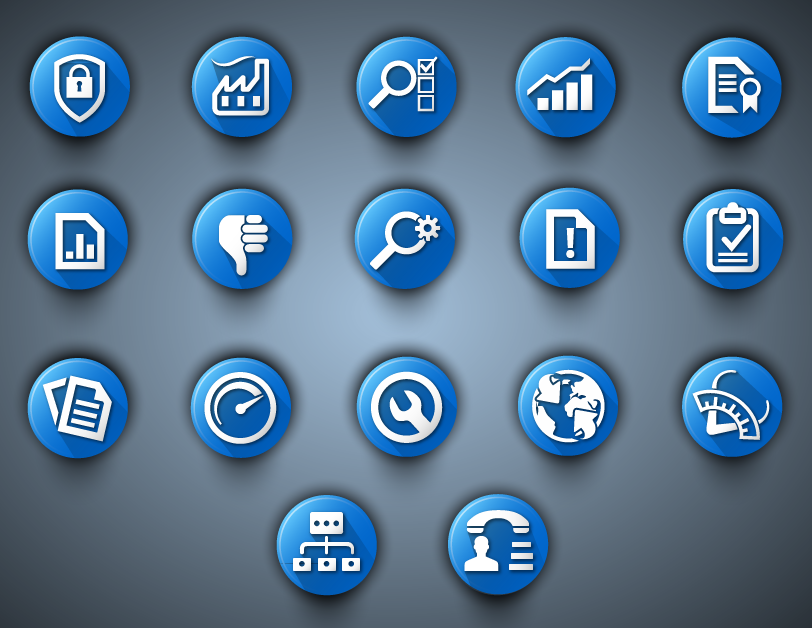 Design Modern Icon Set of 15 for Leading Software Company with Fortune ...