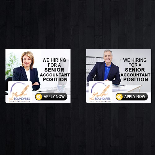 Banner Ad for an Accounting Firm That is Ready to Make a Difference ...