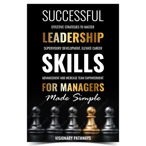 Designs | Leadership Skills for Managers | Book cover contest