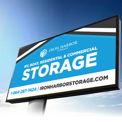 Road Side Billboard/sign for self storage | Signage contest