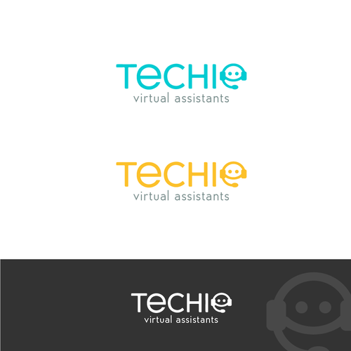 Create a simple yet fun / elegant yet vibrant logo for a virtual ...