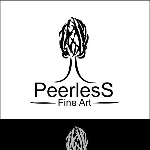 logo for Peerless Fine Art | Logo design contest