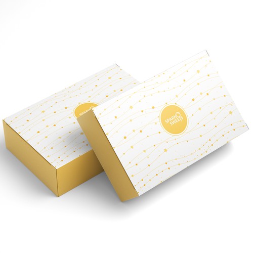 Luxury and Minimalistic Lollipop Gift Box Package Design | Product ...