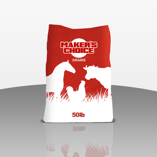 Maker's Choice Feed Bag Design | Product packaging contest