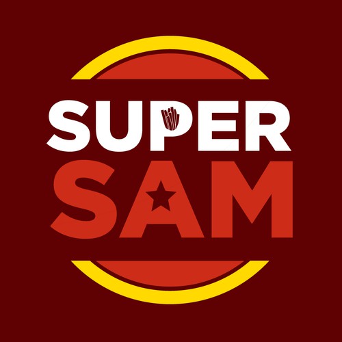 Super Sam Logo Poster Vector Logo Uncle Sam – Muurposter