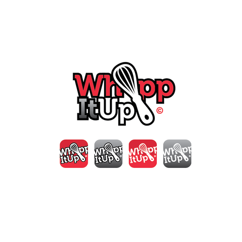 Create a fun, creative logo for Whipp it Up App. | Logo design contest