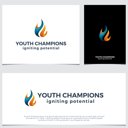 Designs | strong new logo for educational internship for underserved ...