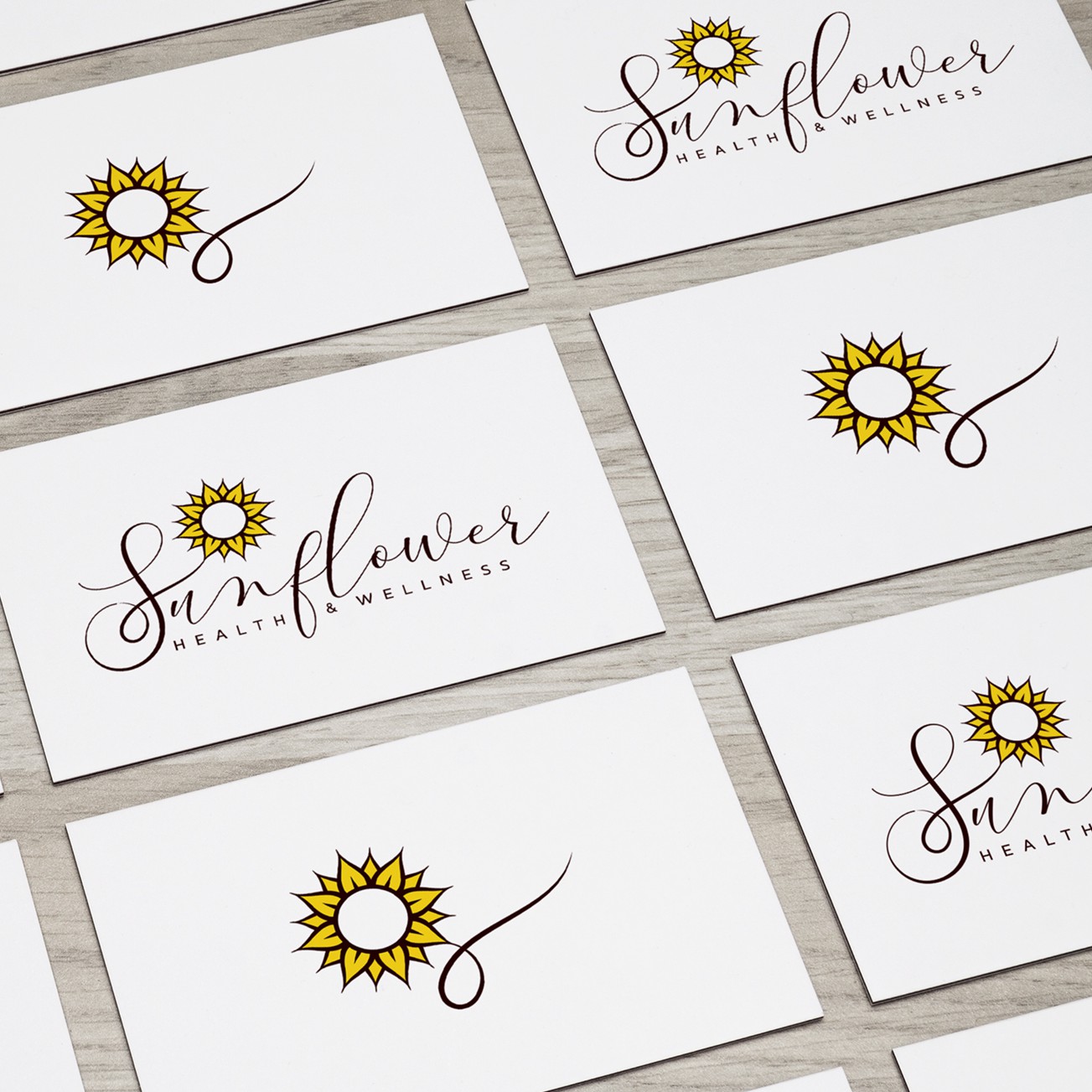 Sunflower Logos - Free Sunflower Logo Ideas, Design & Templates