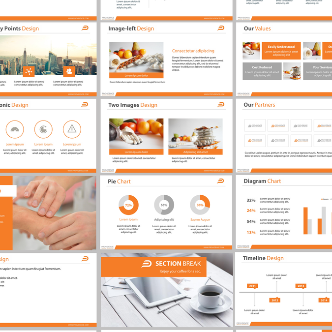 Powerpoint Template for Innovative Medical Device Company | PowerPoint ...