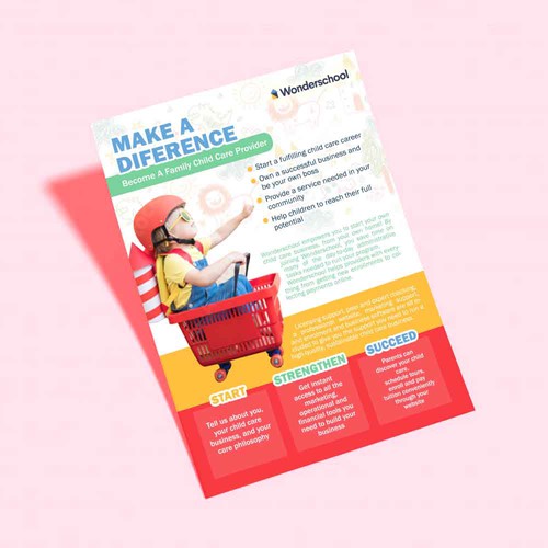 Designs | Wonderschool Provider Ad | Postcard, flyer or print contest