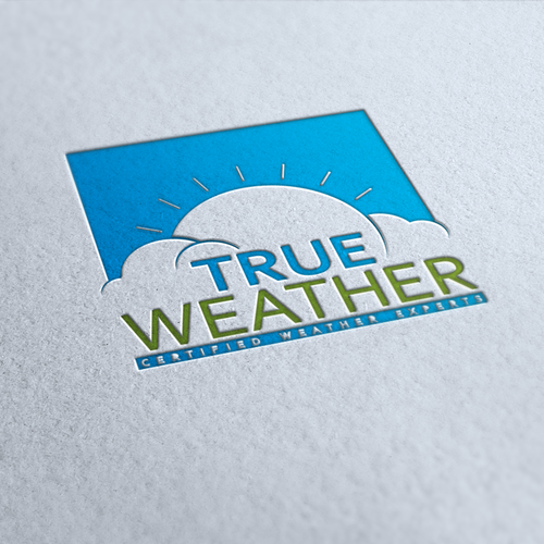 Create a logo for True Weather, the next weather service phenomenon ...