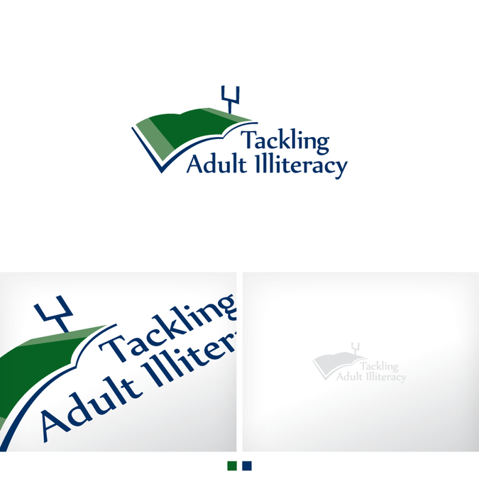 Tackling Adult Illiteracy Logo | Logo design contest