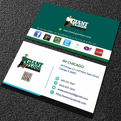 Business Review Card looking for unique and sophisticated design ...