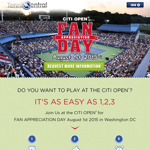 Designs | Fan Appreciation Day Landing Page | Landing page design contest