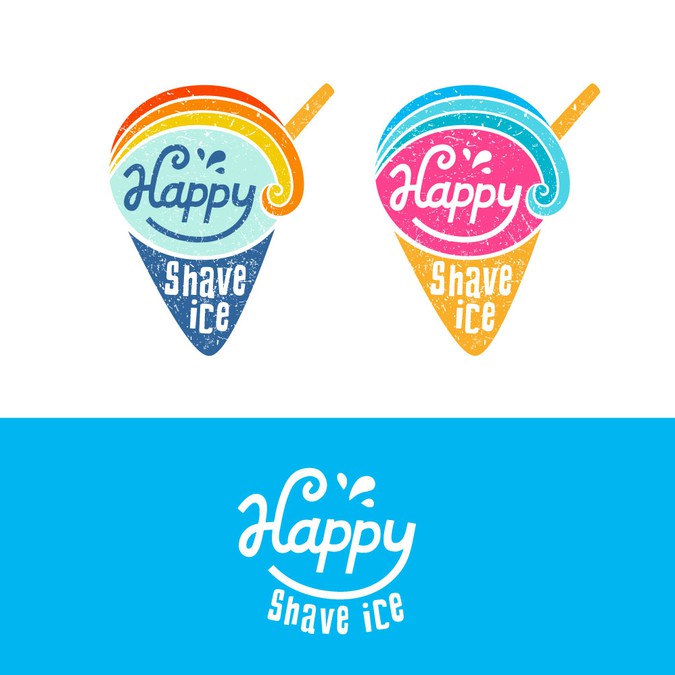 Create a Groovy Happy Logo For Happy Shave Ice | Logo design contest