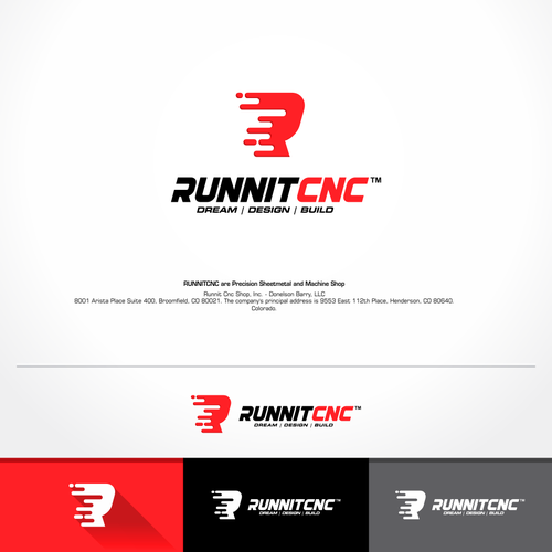 Designs | Runnit CNC Machine shop branding | Logo & brand identity pack ...