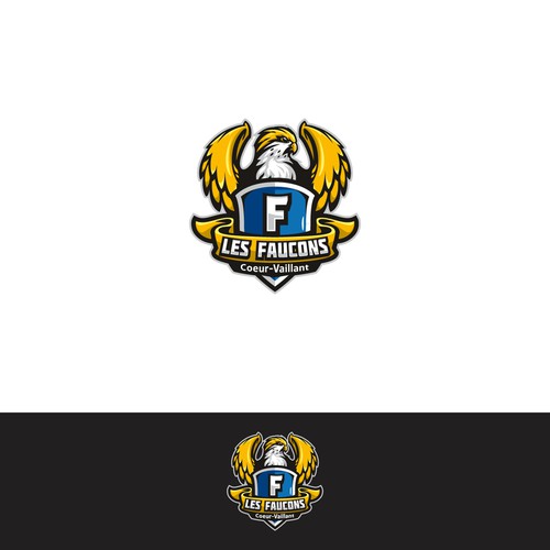The Falcons LOGO for our Elementary School Sport Teams | Logo design ...