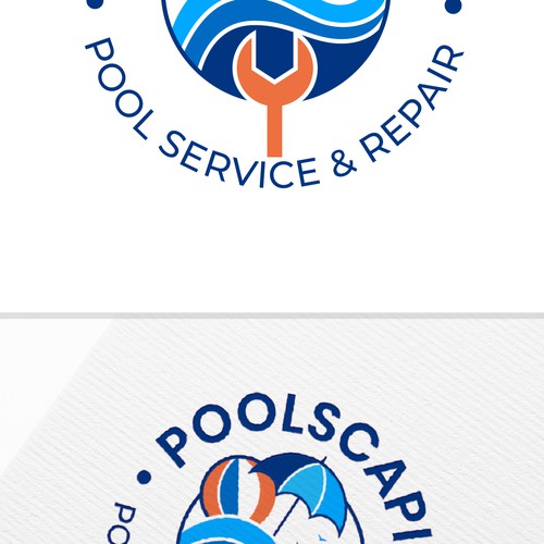 Designs | Cool California Pool logo for the side of my truck and pool ...