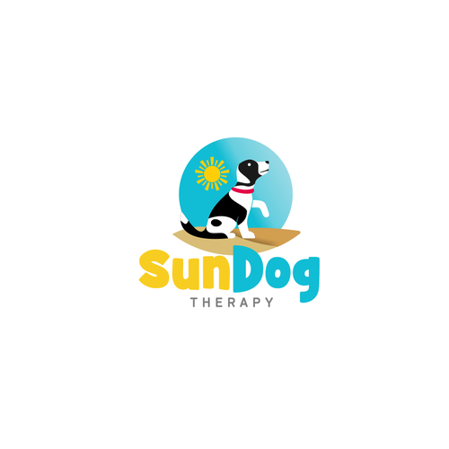 SunDog Therapy needs a modern and unique logo with a dog | Logo design ...