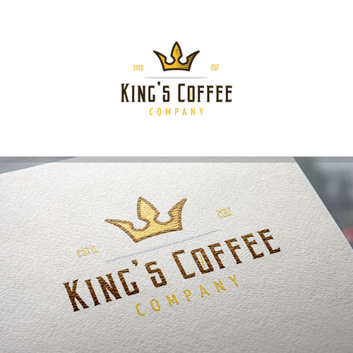 Help King's Coffee Company brand their royal brew for the first time ...