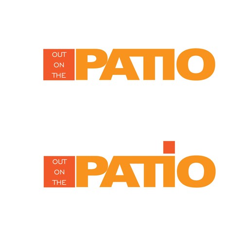 Designs | logo for Out on the PATIO | Logo design contest